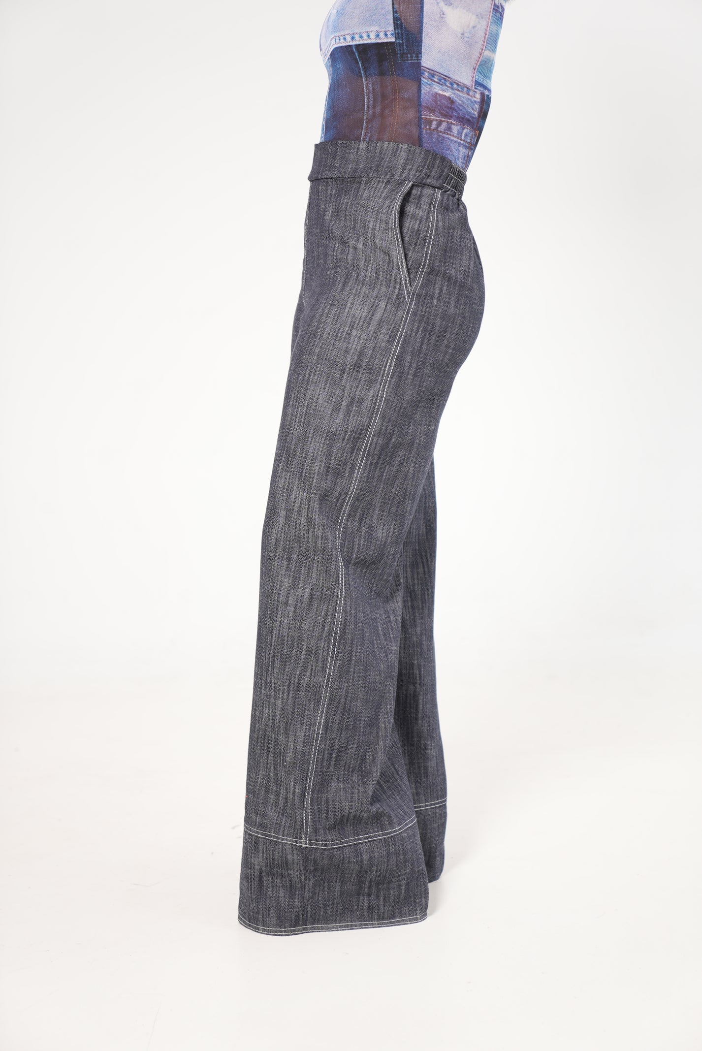 Taya Denim Trouser – Something By Sonjia
