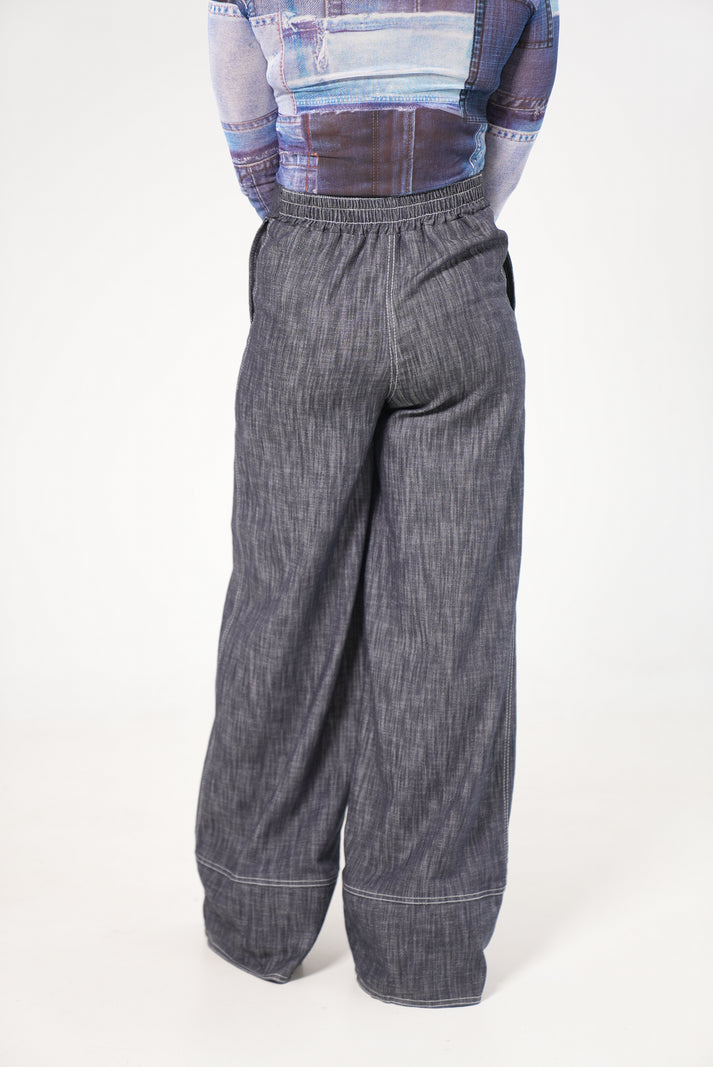 Taya Denim Trouser – Something By Sonjia